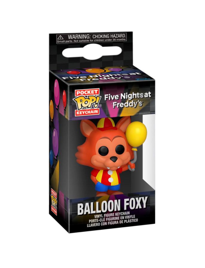 Five Nights at Freddy's - Balloon Foxy Pop! Keychain