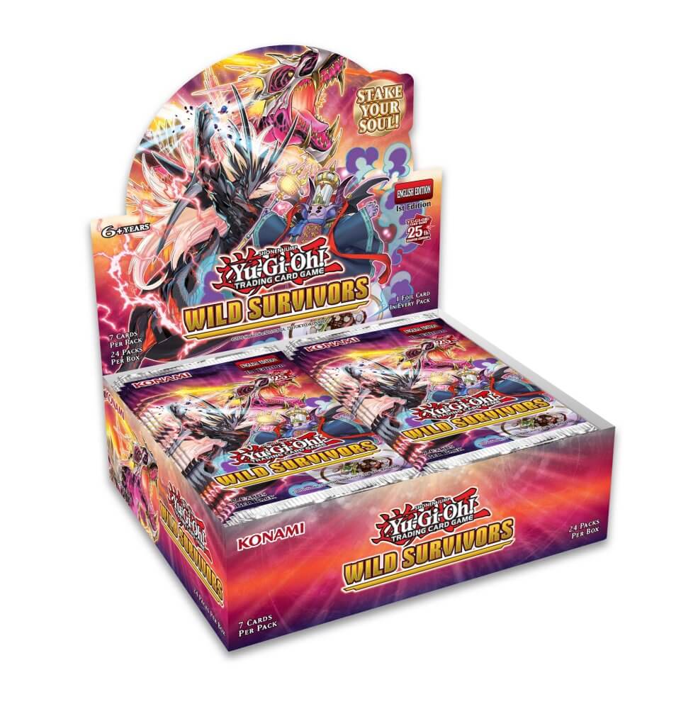 YU-GI-OH! TCG Wild Survivors Booster Box