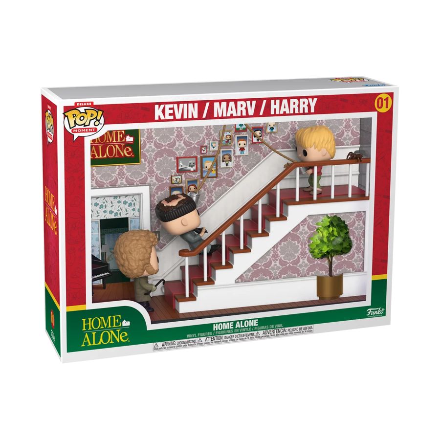 Home Alone - Staircase US Exclusive Pop! Moment Deluxe | Panosh Place