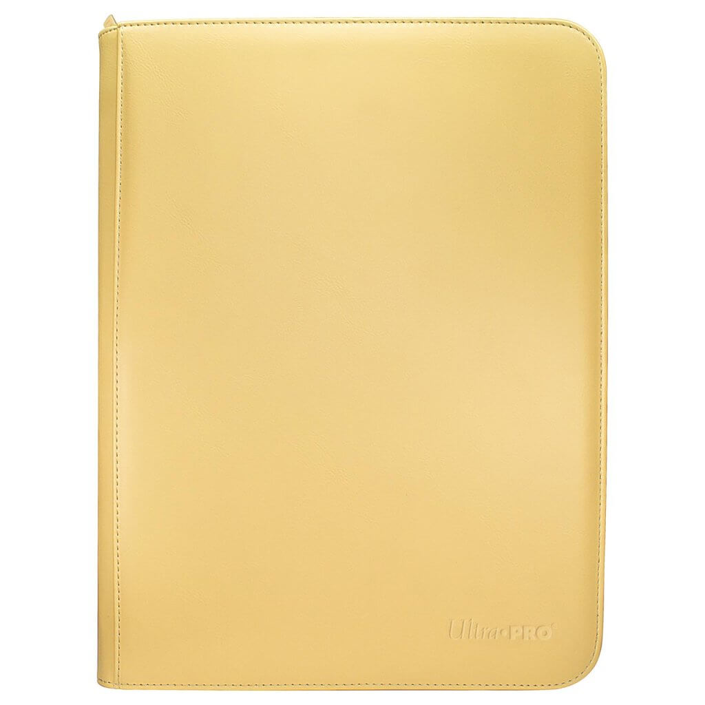 ULTRA PRO Binder - Vivid 9-Pocket Zippered Pro-Binder: Yellow | Panosh ...