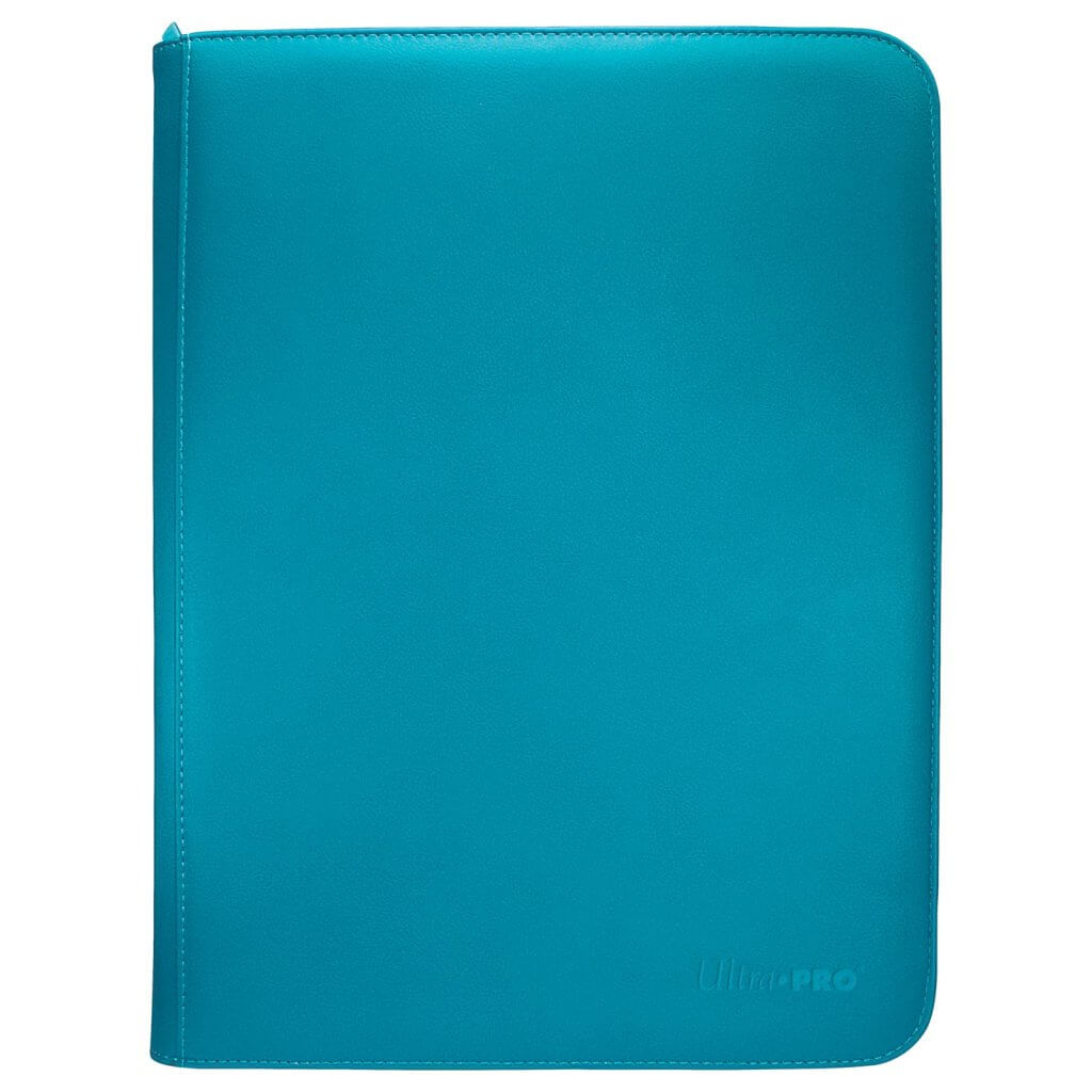 ULTRA PRO Binder - Vivid 9-Pocket Zippered Pro-Binder: Teal | Panosh Place