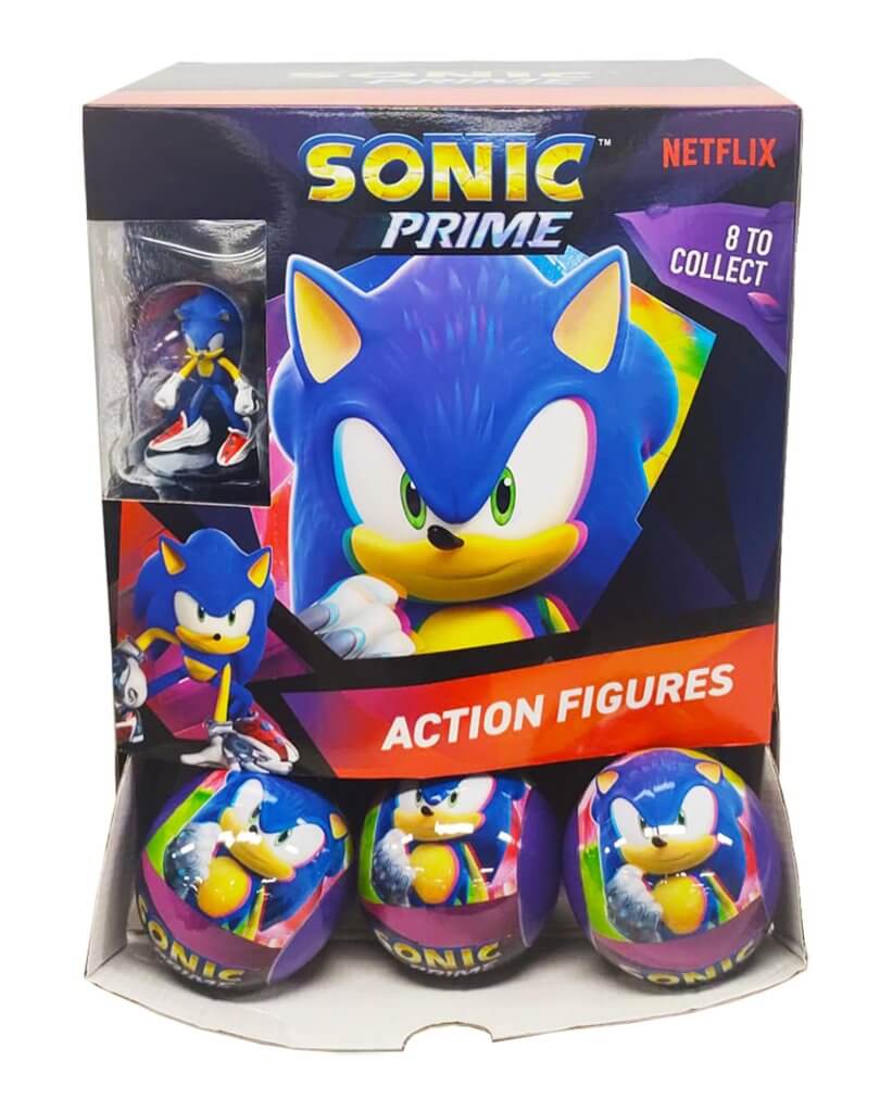 SONIC Prime 7.5 cm Articulated Mystery Action Figures in Capsule