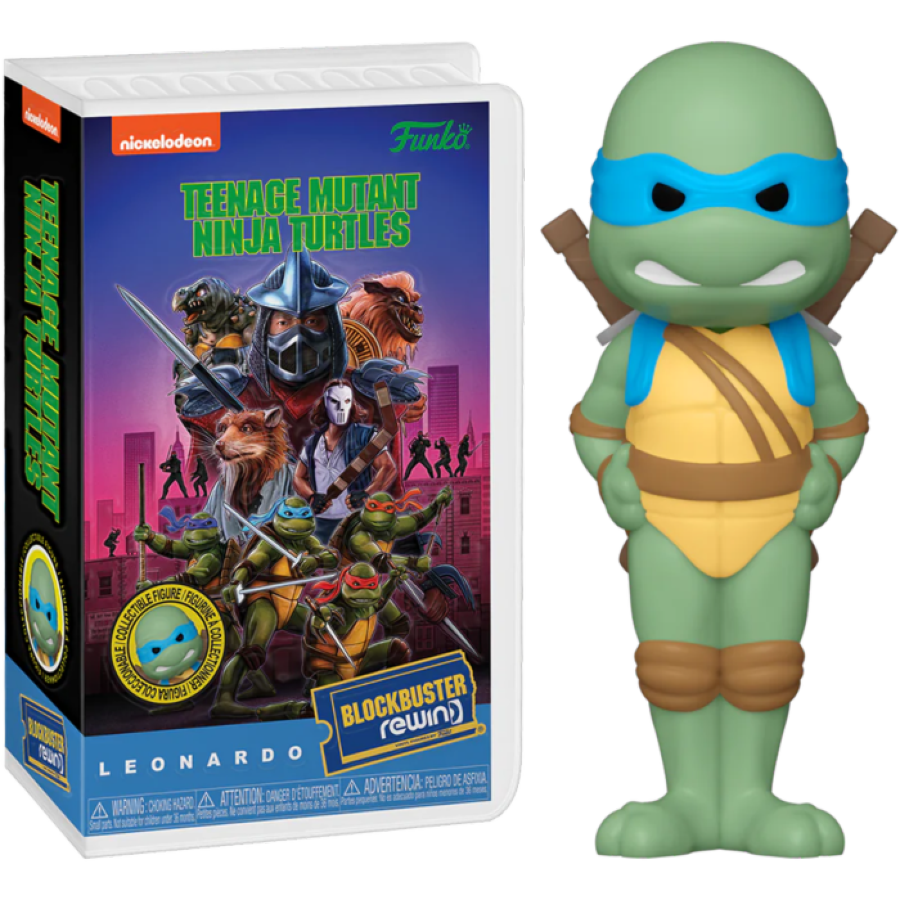 TMNT (1990) - Leonardo US Exclusive Funko Rewind Figure with Chase ...