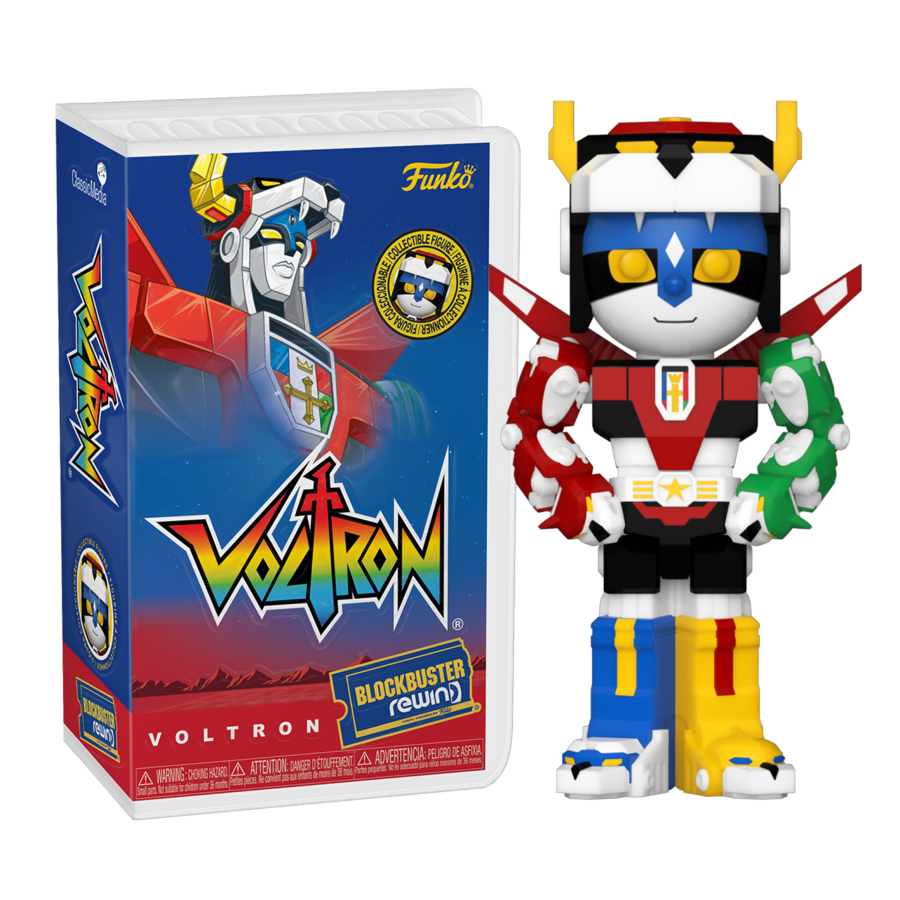 Voltron (1984) - Voltron Funko Rewind Figure with Chase! | Panosh Place