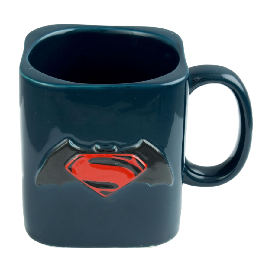 Batman v Superman: Dawn of Justice 3D Logo Mug