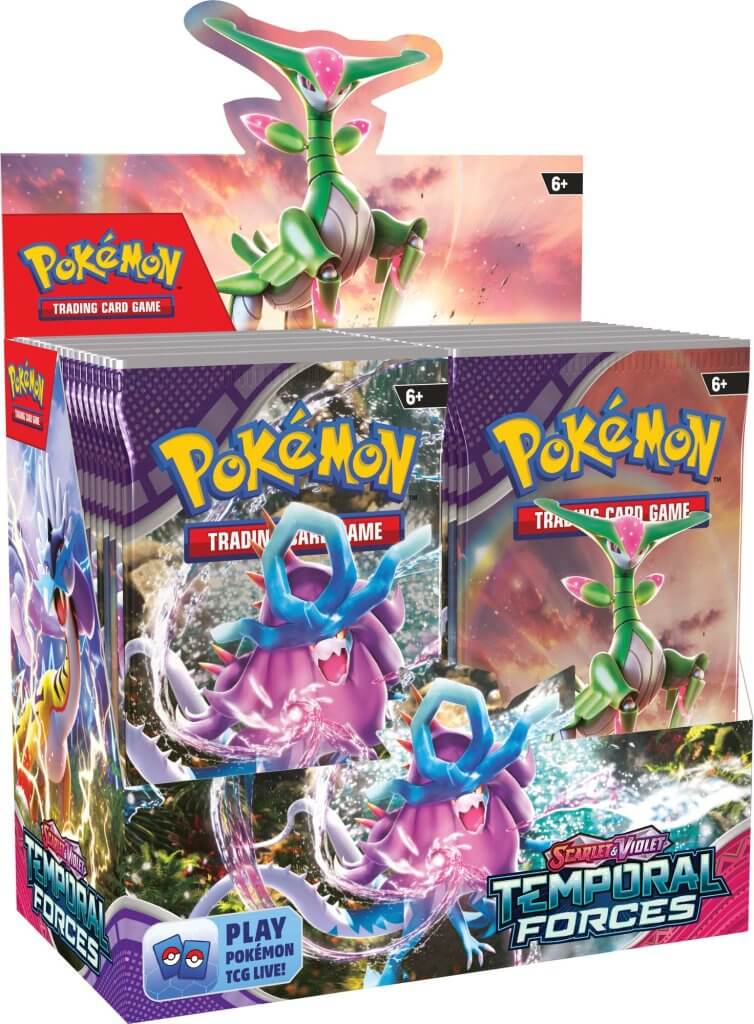 POKÉMON TCG Scarlet & Violet 5 Temporal Forces Booster Box (36 packs)