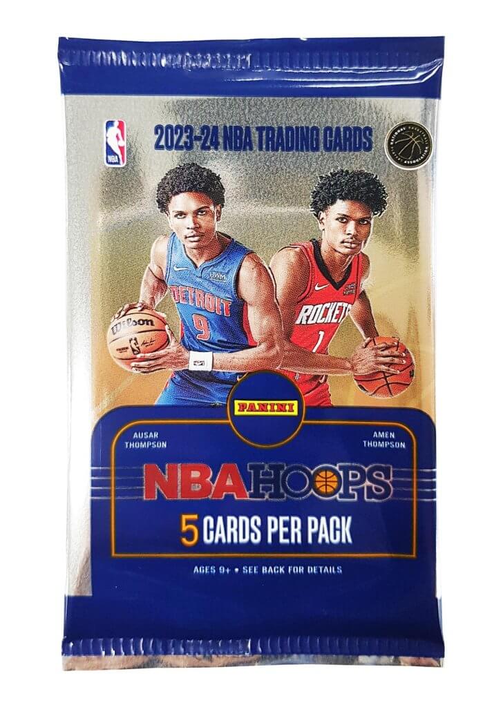 PANINI 2023- 2024 NBA Hoops Basketball 5 cards per pack | Panosh Place