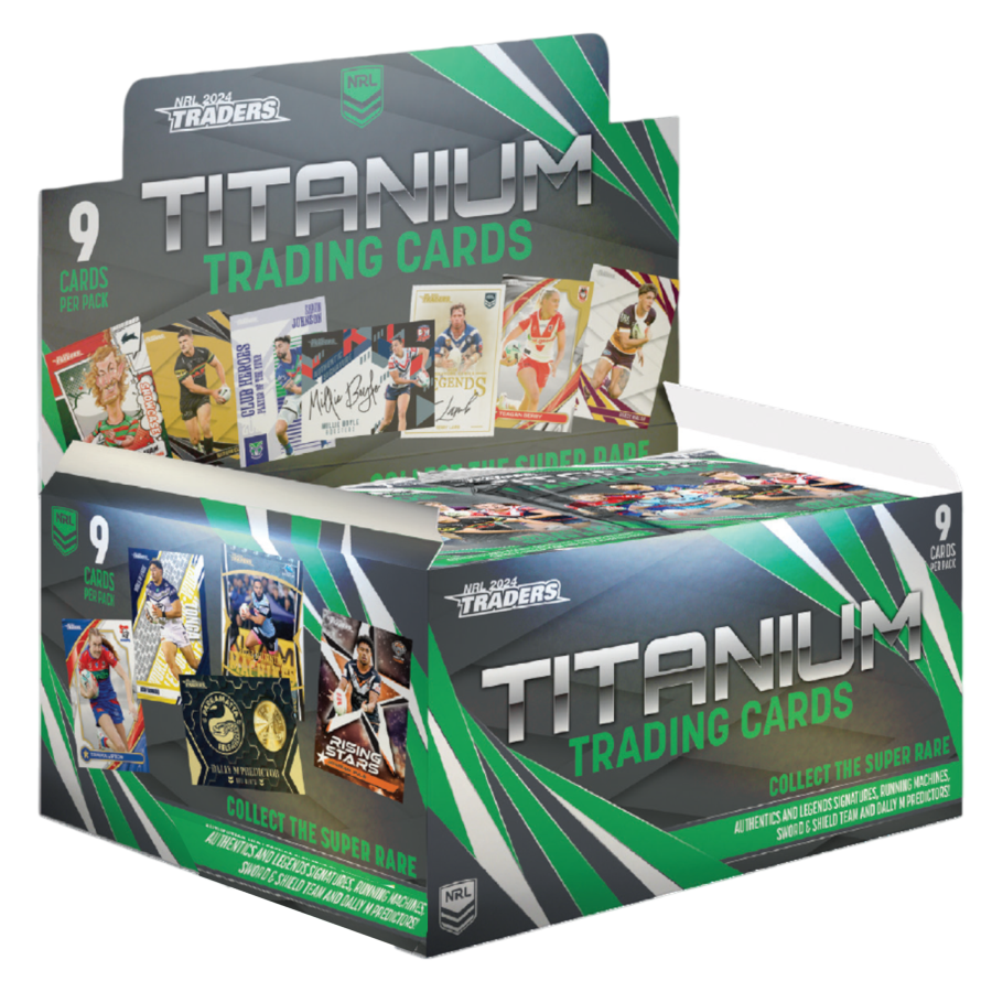 NRL 2024 Rugby League Traders Titanium Hobby Trading Cards