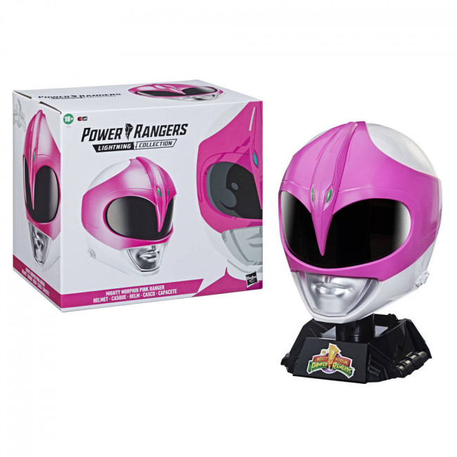 Power Rangers: Lightning Collection Mighty Morphin Pink Ranger Helmet ...