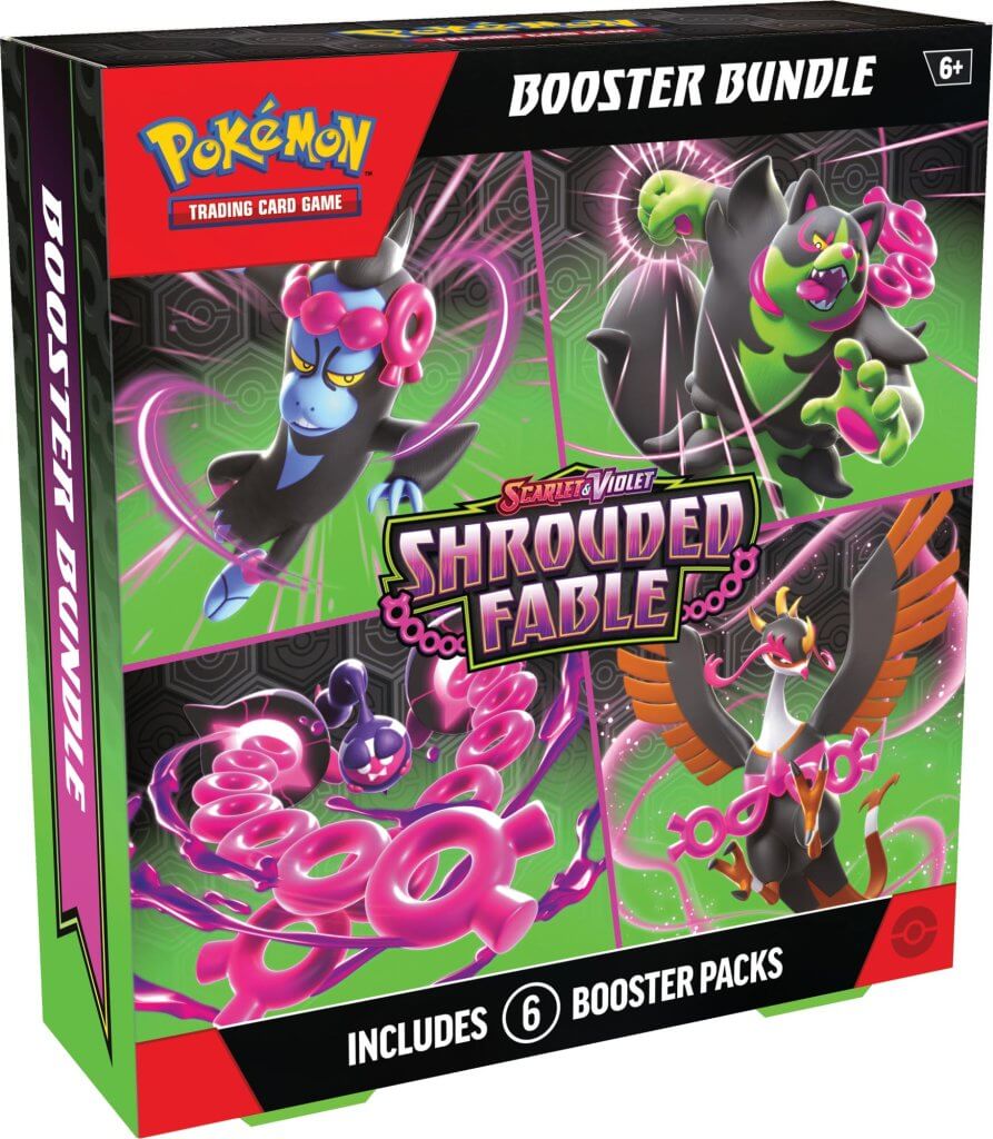 POKÉMON TCG Scarlet & Violet 6.5 Shrouded Fable Booster Bundle | Panosh ...