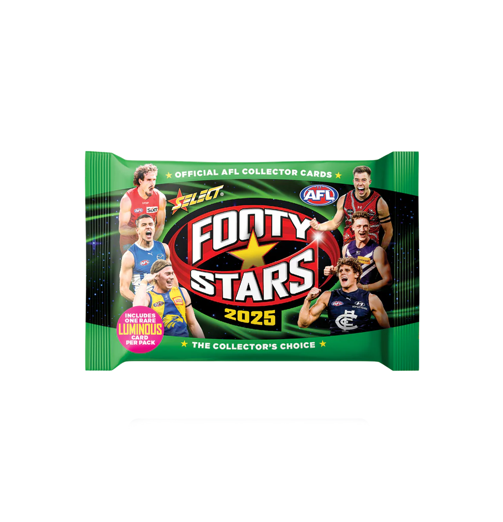 AFL SELECT 2025 Footy Stars Cards Single Pack