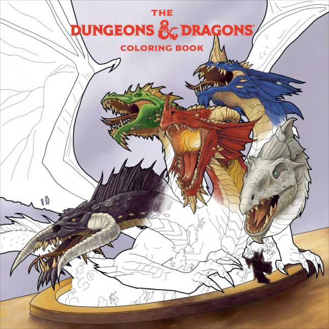 Dungeons & Dragons: Colouring Book