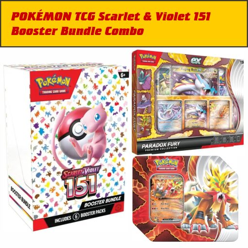 POKÉMON TCG Scarlet & Violet 151 Booster Bundle Combo | Panosh Place